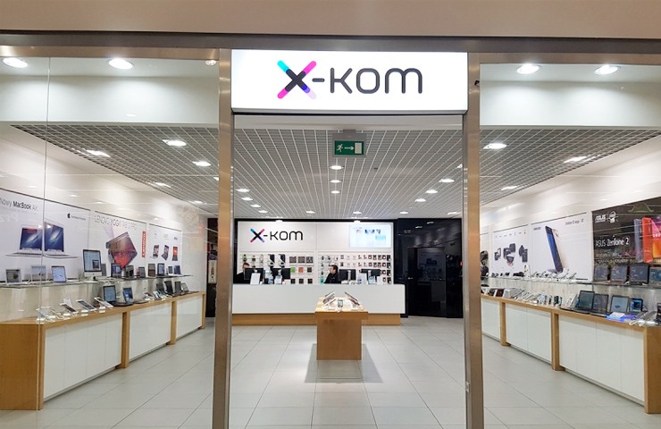 Магазин бытовой техники x-kom в Люблине